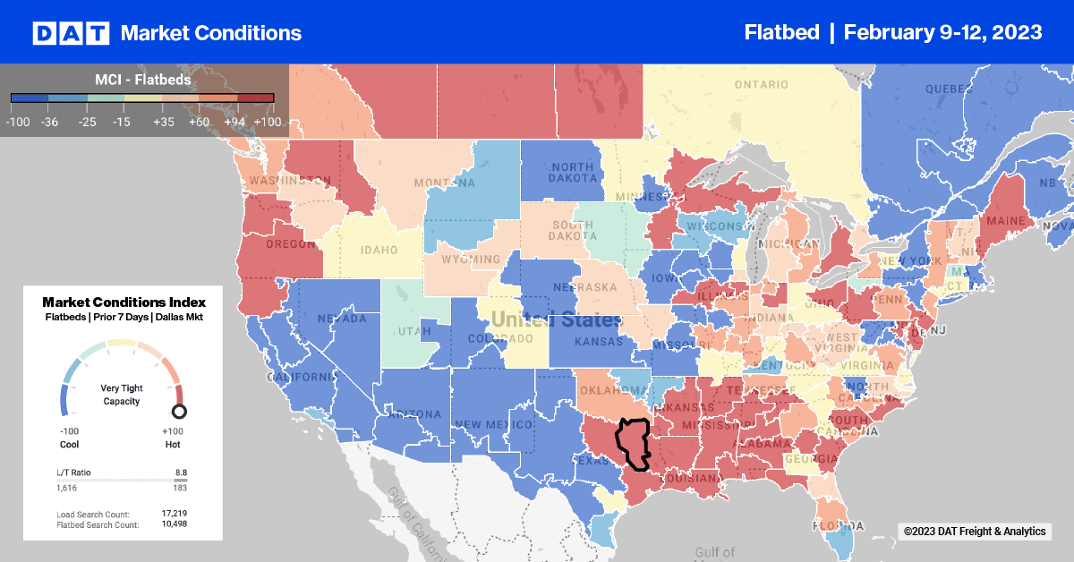 Hot Market Maps - DAT Freight & Analytics - Blog