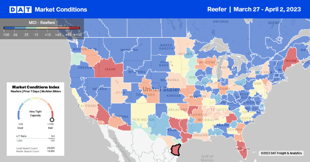 Reefer Report: A big rig arrives loaded with produce every 10 seconds ...