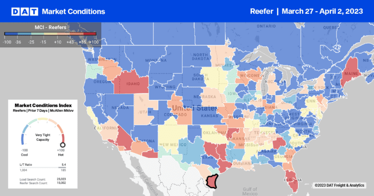 Reefer Report: A big rig arrives loaded with produce every 10 seconds ...