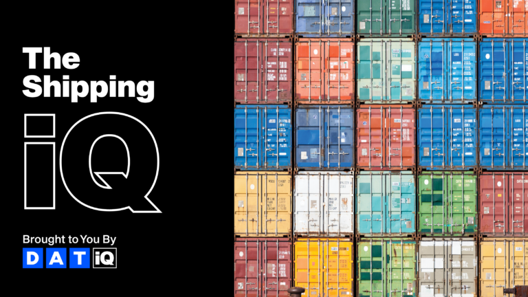 The Shipping iQ #1: Sourcing, managing, and analyzing data - DAT ...