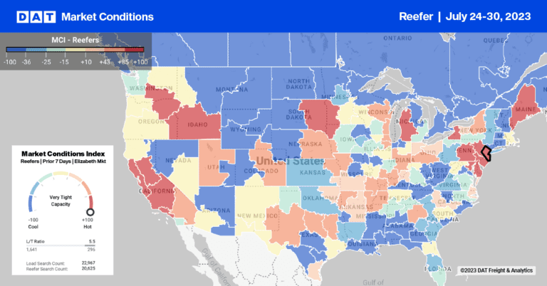 Hot Market Maps - DAT Freight & Analytics - Blog