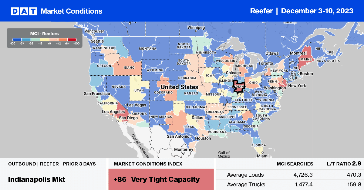 Reefer report: Citrus season bounces back after a slow start - DAT ...