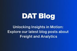 DAT Freight & Analytics - Blog