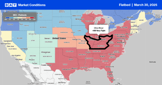 Flatbed report: Agricultural tractors and combine sales off to slow start in 2025 - DAT Freight ...