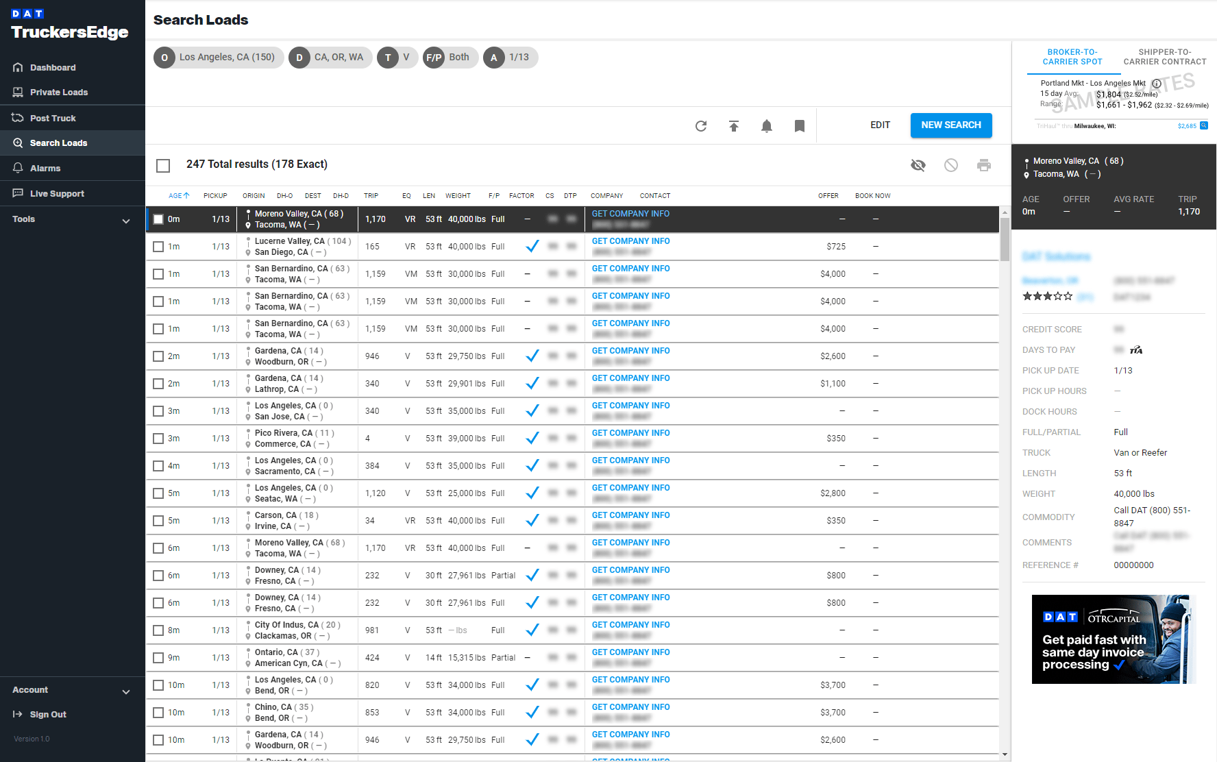 Create Your Free Demo Account - DAT